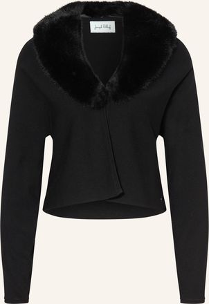 Joseph Ribkoff Strickjacke Mit Abnehmbarem Kunstfell schwarz