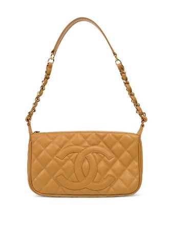 Chanel sac à main à matelassage losanges (2003) - Tons neutres
