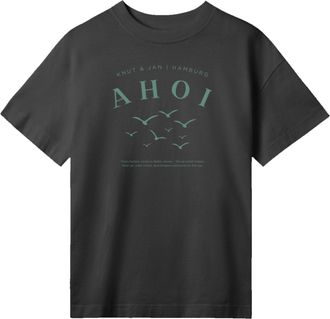 F4NT4STIC T-Shirt Ahoi Möwe Knut und Jan
