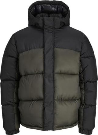 Jack & Jones Jcounion Puffer Jacket Sn, Grape Leaf, M Hommes