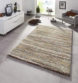 Hanse Home Mint Rugs Chloe Design Teppich Hochflor Wohnzimmer-Teppich Weich Flauschig Langflor Shaggy Flokati Optik für Wohnzimmer Küche Flur oder Schlafzimmer B