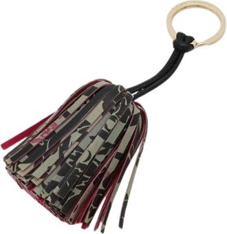 Loewe Pre-owned Porte-cl&eacute;s Charm en cuir pour sac - Femme - Pre-owned - Multicolore - Taille: ONE Size
