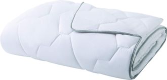 YATAS Tesla Sleep - Bettdecke 240x220 - Öko Tex-Zertifiziert - Bezug aus 100% Baumwolle-Atmungsaktive Schlafdeck-Kuschel Weiche Steppdecke