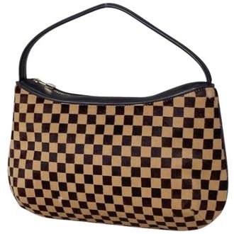 Louis Vuitton Pre-owned Sac bandouli&egrave;re vintage Damier Sauvage - Femme - Pre-owned - Brun - Taille: ONE Size