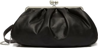 Max Mara grande pochette structurée Pasticcino - Noir
