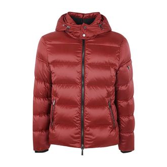 Moorer Homme, Vestes, Rouge, Taille: M Brett SH Padded Jacket