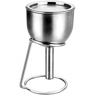 Ibili Ibili 784900 Weinbelüfter, Dekantierer für Wein, aus Edelstahl, mit Gestell aus Edelstahl