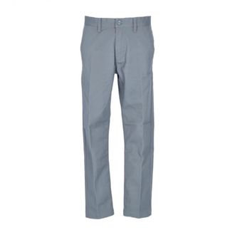 Obey Lange Straggler &uuml;berflutete Hosen - - Trousers - Herren - Grau - W34