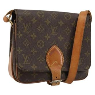 Louis Vuitton Sac bandouli&egrave;re vintage pr&eacute;-poss&eacute;d&eacute; - Femme - Pre-owned - Brun - Taille: ONE Size
