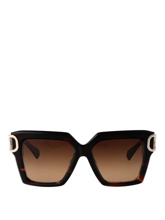 Valentino Garavani Lunettes De Soleil - Marron
