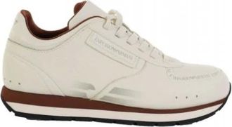 Emporio Armani Femme, Chaussures, Blanc, Taille: 37 EU X3X181 Xn826 S780