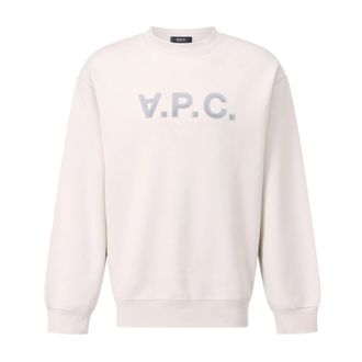 A.P.C. Logo-Sweatshirt mit Komfort-Passform - - Sweatshirts & Hoodies - Herren - Beige - S