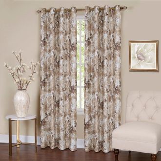 Achim Achim Home Furnishings Vorh&auml;nge mit &Ouml;sen, gef&uuml;ttert Modern 50 x 84 hautfarben