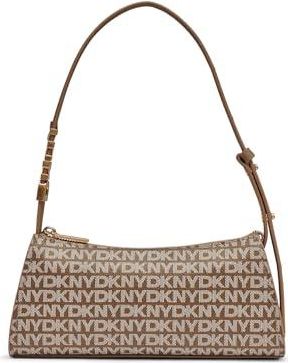 DKNY Femme Avril TZ Shoulder Sac &agrave; bandouli&egrave;re, Chino/Shitake, Taille Unique