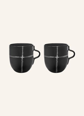 Serax Serax 2er-Set Henkelbecher Zuma grau