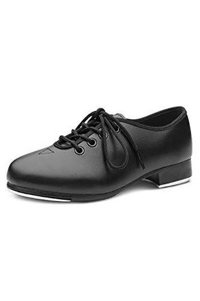 Bloch Chaussures d&eacute;tudiant &agrave; lacets SF3710L PU Top Oxford Style Noir Adulte, Noir, 39 2/3 EU