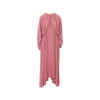 Lanvin Figurbetontes Charmeuse-Kleid - - Dresses - Damen - Rosa - 2XS