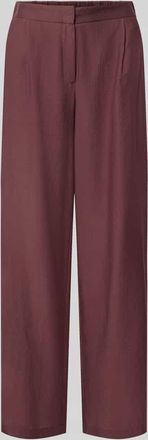 Jake*s Wide Leg Weite Hose aus Lyocell-Mix mit Woll-Anteil Modell P076