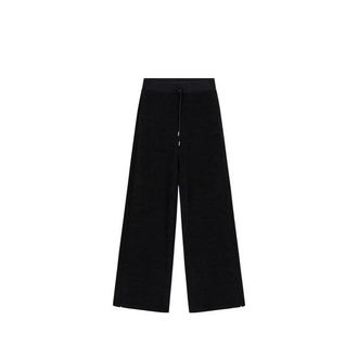 Guess Pantalon ample uni &agrave; taille &eacute;lastique