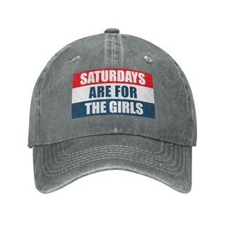 Generic Le Samedi Est R&eacute;serv&eacute; Aux Filles Unisexe Casquette Trucker Anti-Soleil Trucker Caps Athl&eacute;tique Casquettes Snapback pour Toutes Les Saisons Voyage Spor