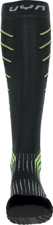 UYN Herren Compression Socken, Grey/Lime, 39/41