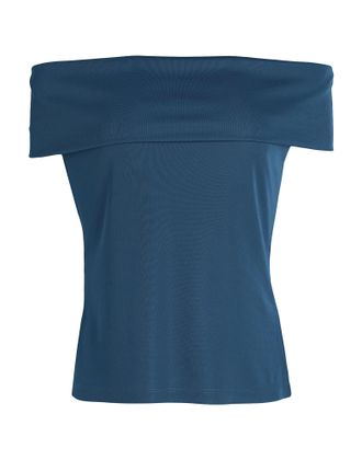 Ralph Lauren STRETCH JERSEY OFF-THE-SHOULDER TEE