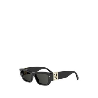 Fendi Fold Sonnenbrille - - Accessories - Damen - Schwarzk - 53 MM