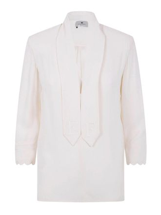 Elisabetta Franchi Chemise - Blanc