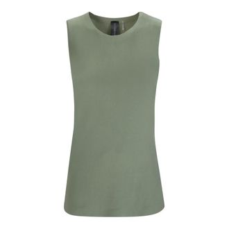 Norma Kamali Tanktop mit Rundhalsausschnitt - - Tops - Damen - Gr&uuml;n - XS