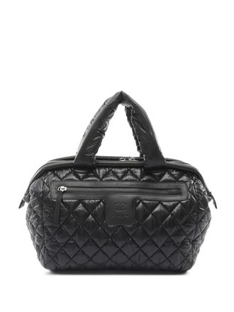 Chanel 2012-2013 Coco Cocoon gesteppte Handtasche - Schwarz
