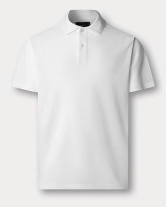 Hackett Leichtes Travel-Poloshirt aus Lyocell und Baumwolle, Classic Fit in