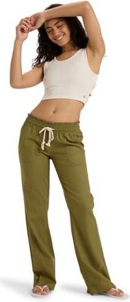 Roxy Oceanside Pant Pantalon, Loden Green, S Femme