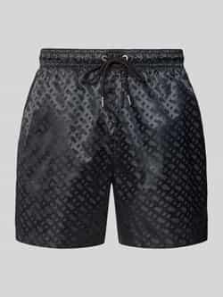 HUGO BOSS Regular Fit Badeshorts mit Tunnelzug Modell JACQUES