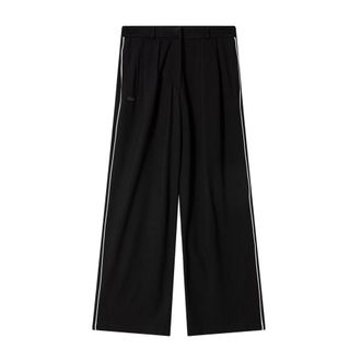 Lacoste Weite Hose - - Trousers - Damen - Schwarzk - XL