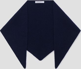 Gerard Darel Triangle en cachemire - SONA - Marine