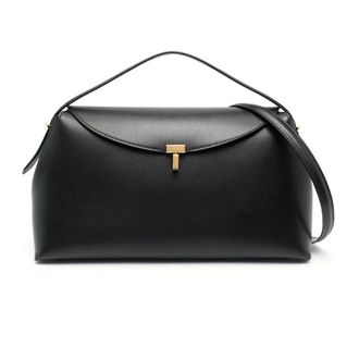 Toteme Femme, Sacs, Noir, Taille: ONE Size Sac &agrave; Main en Cuir Noir