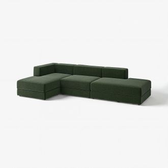 IKEA J&Auml;TTEBO 3,5er-Sitzelement mit R&eacute;camieren