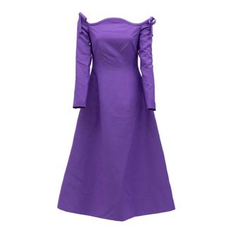 Valentino Garavani Cady Couture Kleid - - Dresses - Damen - Lila - XS