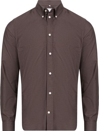 Au Printemps Paris Chemise à carreaux