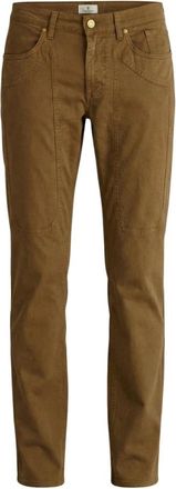Jeckerson Homme, Jeans, Brun, Taille: W33 John Pantalon 5 Poches Coupe Slim