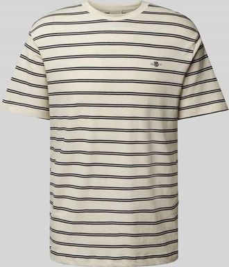 GANT T-Shirt mit Label-Stitching