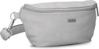 zwei Damen Hip Bag Mademoiselle.M MH4 Bauchtasche 25 cm 1 Liter aus hochwertigem Kunstleder, Crossbody Bag wasserabweisend, 3-in-1 Bequeme Brusttasche, Gür