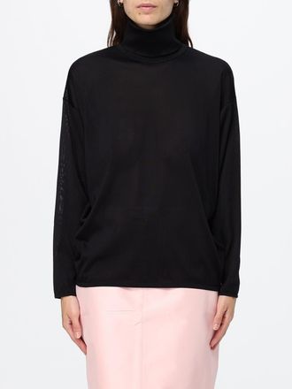 Gucci Lang&auml;rmliger Rollkragenpullover aus reiner Seide