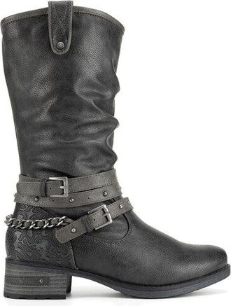 Mustang Jeans Mustang Stiefel 1229-605 Grau