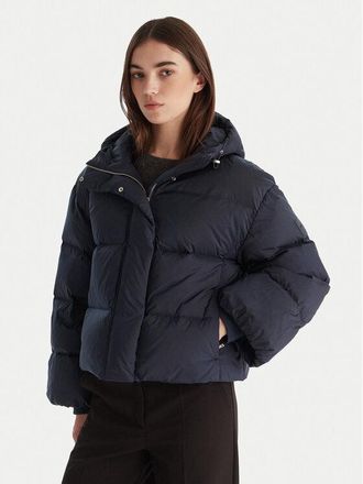 Calvin Klein Daunenjacke LV044D525G Dunkelblau Relaxed Fit