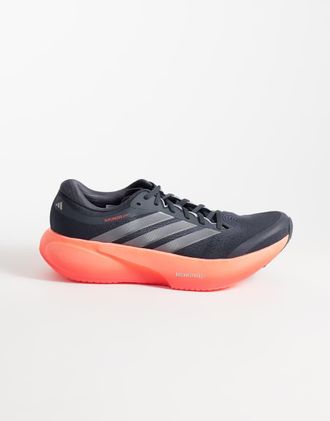 adidas adidas Running - Supernova Rise 3 - Baskets - Noir et rouge d&eacute;lav&eacute;-Gris