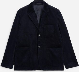 Arket Blazer Aus Cord -Blau
