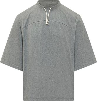 Mordecai Mordecai, Homme, Tops, Gris, Taille: M Cord Band T-Shirt