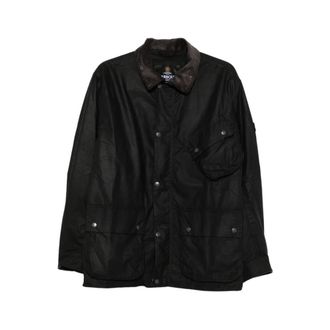 Barbour Brake Line Wachsjacke - - Jackets - Herren - Schwarzk - M