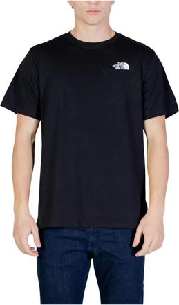 The North Face Bedrucktes Kurzarm-T-Shirt mit Rundhalsausschnitt - - Sport - Herren - Schwarzk - M